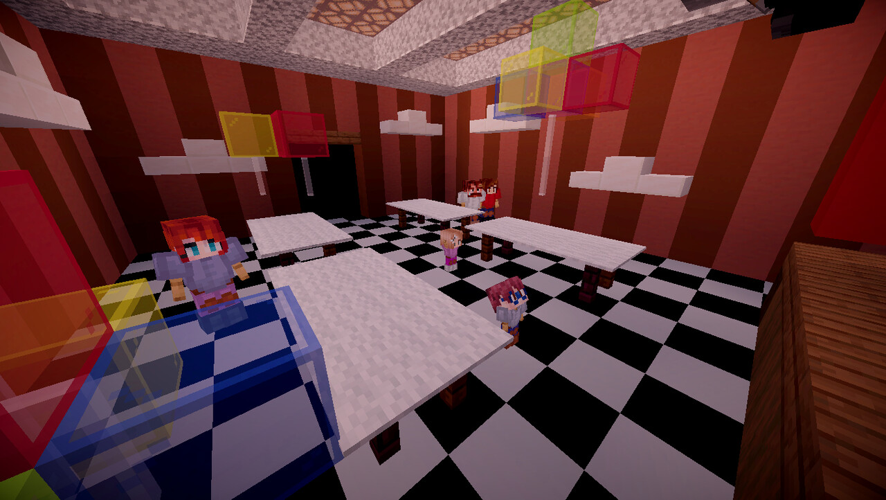 Stage 01 FNaF 3 Minigame (no mods no texture packs Minecraft Map