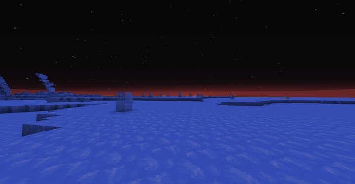 Cold World Minecraft Map