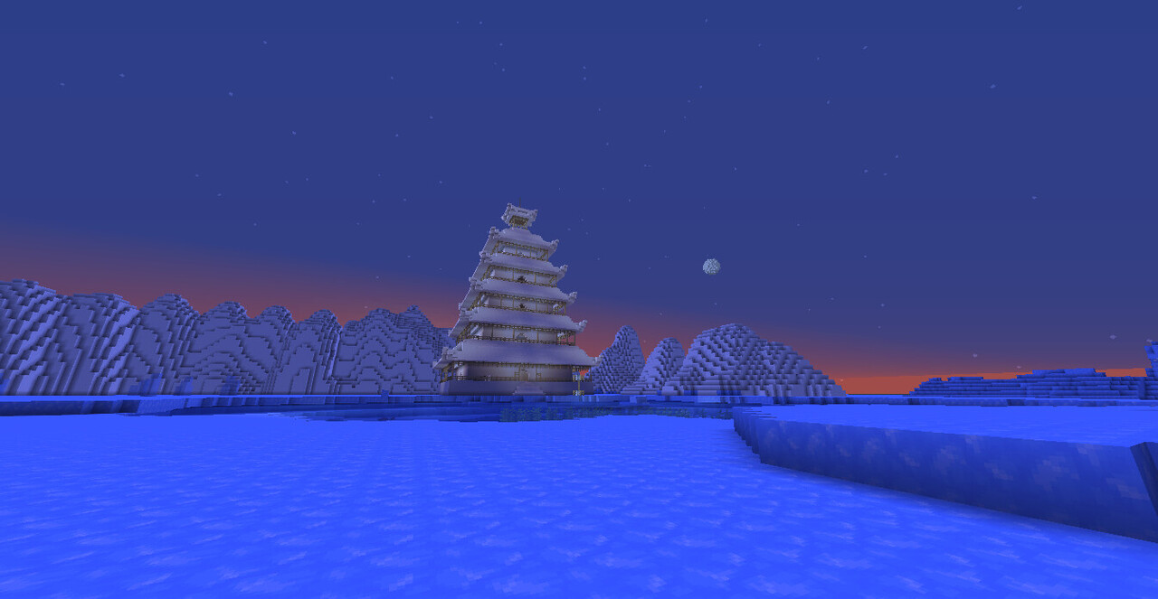 Cold World Minecraft Map