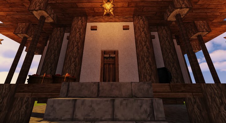 Hanok/Tempel House Minecraft Map