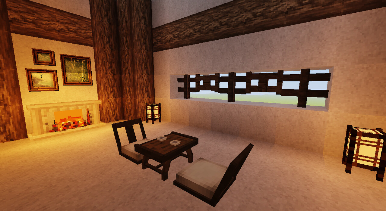Hanok/Tempel House Minecraft Map