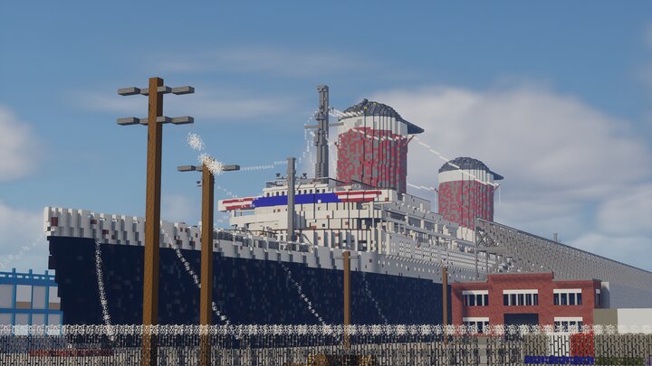 SS United States || America's flagship (1.8:1) Pier 82, Philadelphia ...