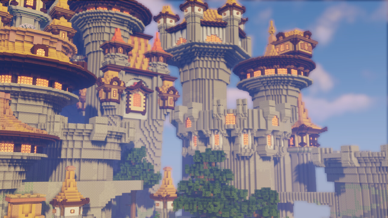 Via Water Castle | Free Download | By MarShadow Minecraft Map