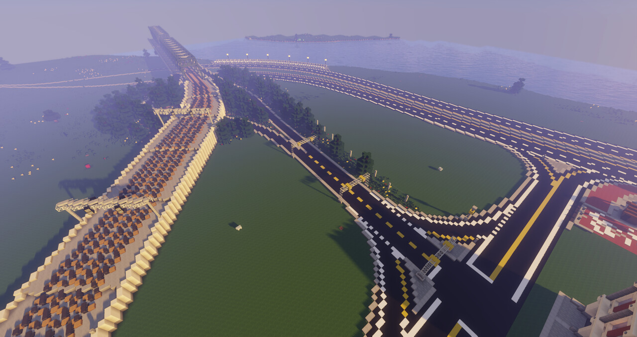 Iron bridge Cars & Trains Minecraft Map