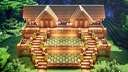Minecraft: How To Build a Terraced Oak Survival Base Minecraft Map