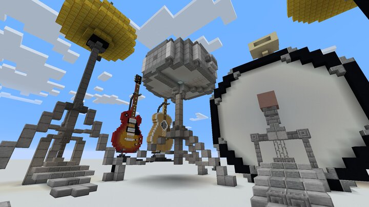 Drum Kit Minecraft Map