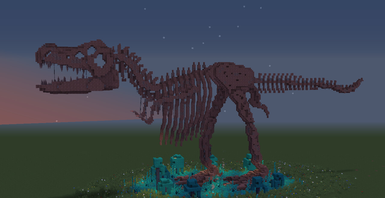 T-Rex Skeleton (Snapshot 20w51a) Minecraft Map