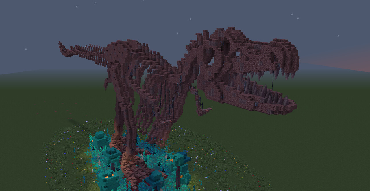 T-Rex Skeleton (Snapshot 20w51a) Minecraft Map