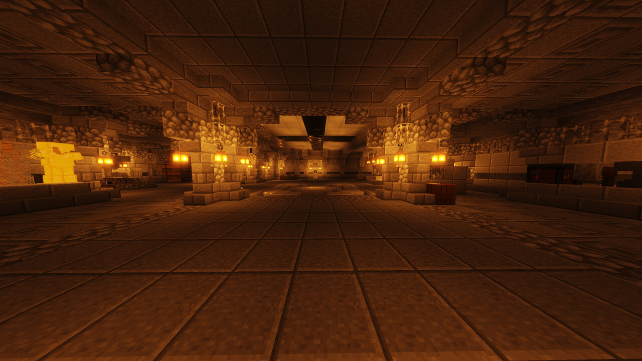 Underground Base Minecraft Map