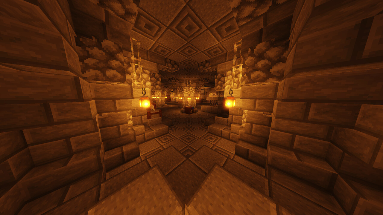 Underground Base Minecraft Map