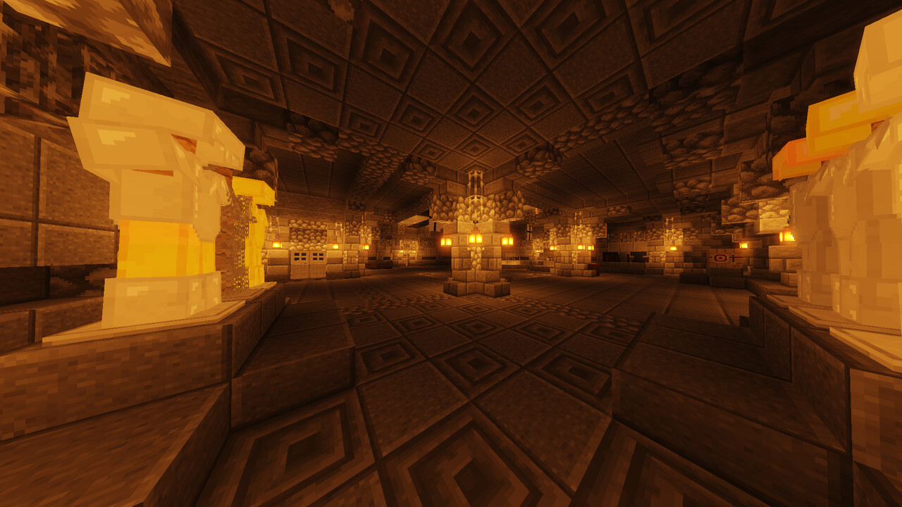 Underground Base Minecraft Map