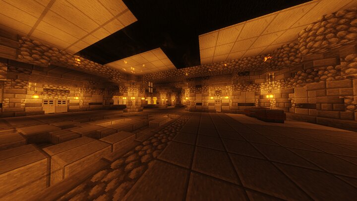 Underground Base Minecraft Map