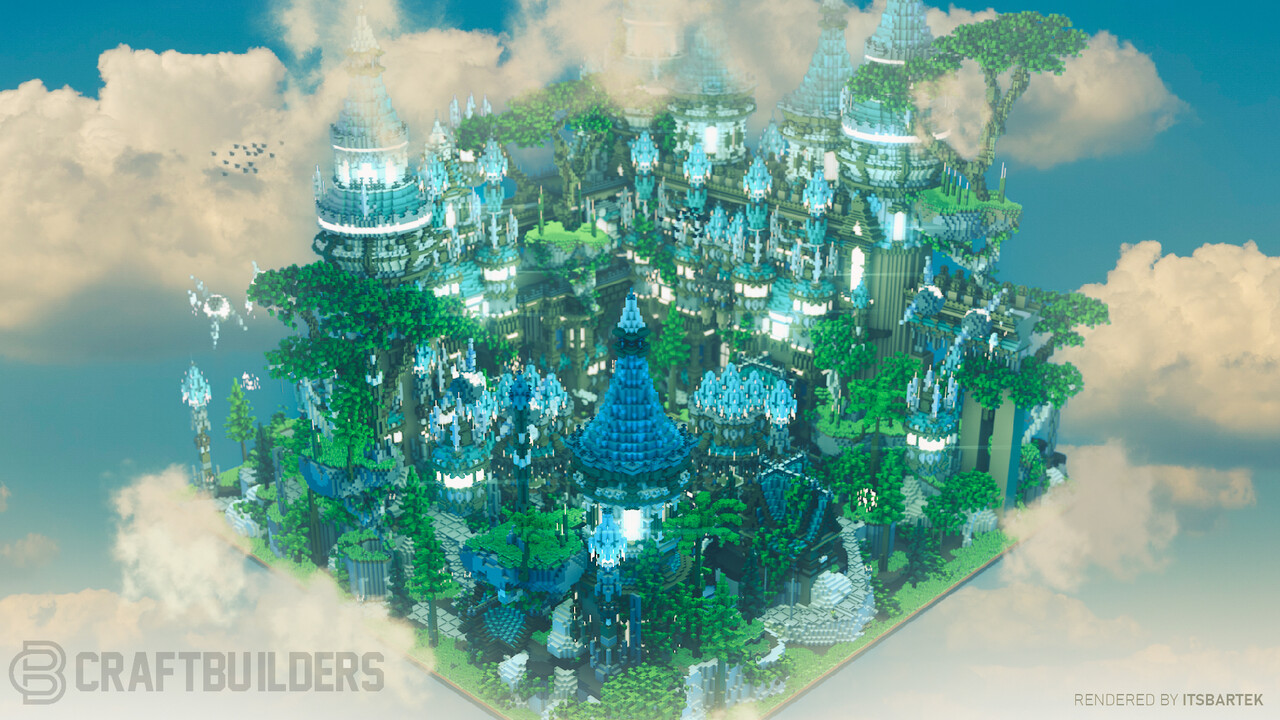 CASTLE SPAWN | FACTION SPAWN Minecraft Map
