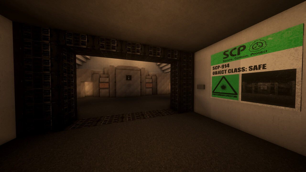 SCP: Containment Breach Map [with functioning Tesla Gates, etc ...