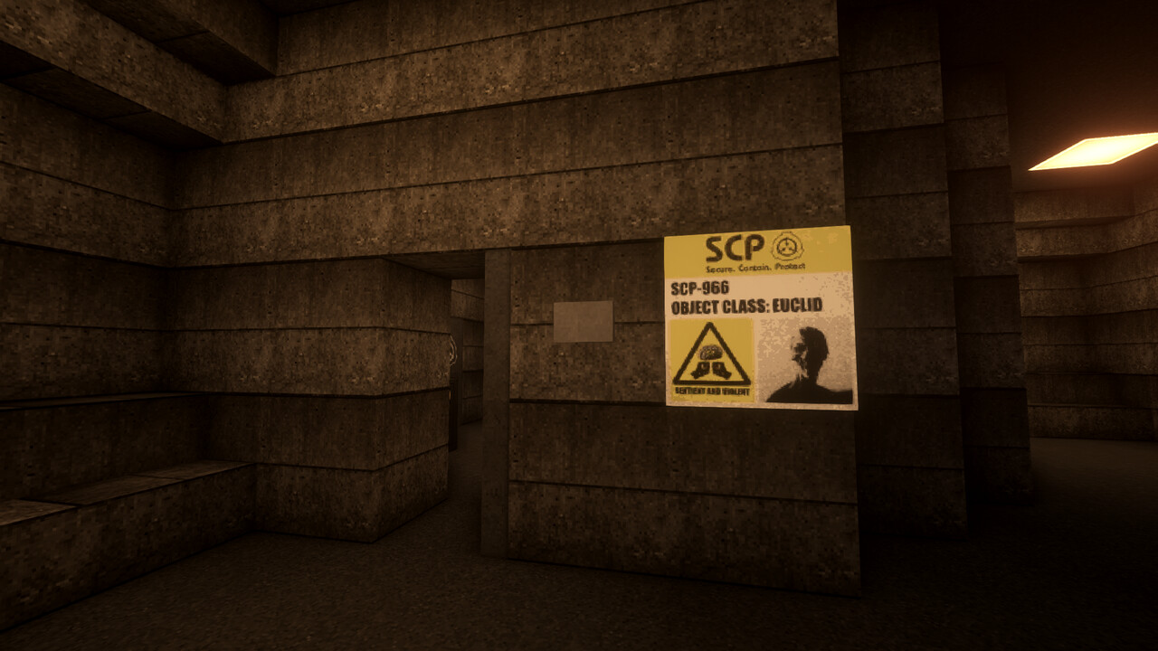 SCP: Containment Breach Map [with functioning Tesla Gates, etc ...