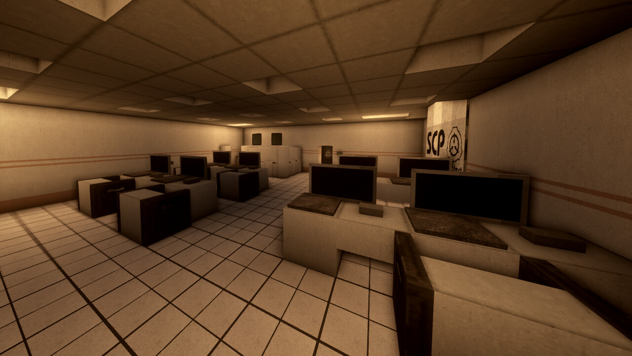 SCP: Containment Breach Map [with functioning Tesla Gates, etc ...