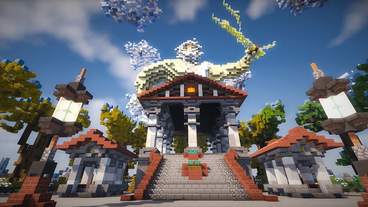 Spawn Skyblock - Theme Zeus Minecraft Map