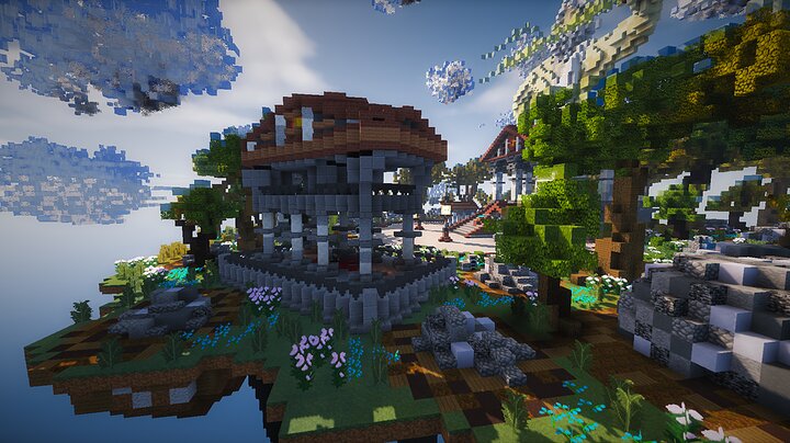 Spawn Skyblock - Theme Zeus Minecraft Map