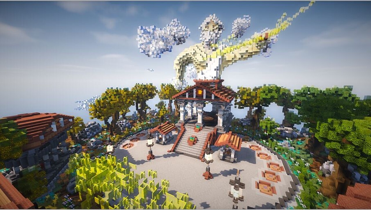 Spawn Skyblock - Theme Zeus Minecraft Map