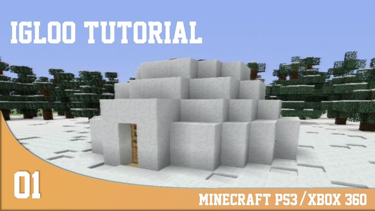 IGLOO WITH HIDDEN ROOM FIND IT SURVIVUL BASE 1.16.1 Minecraft Map