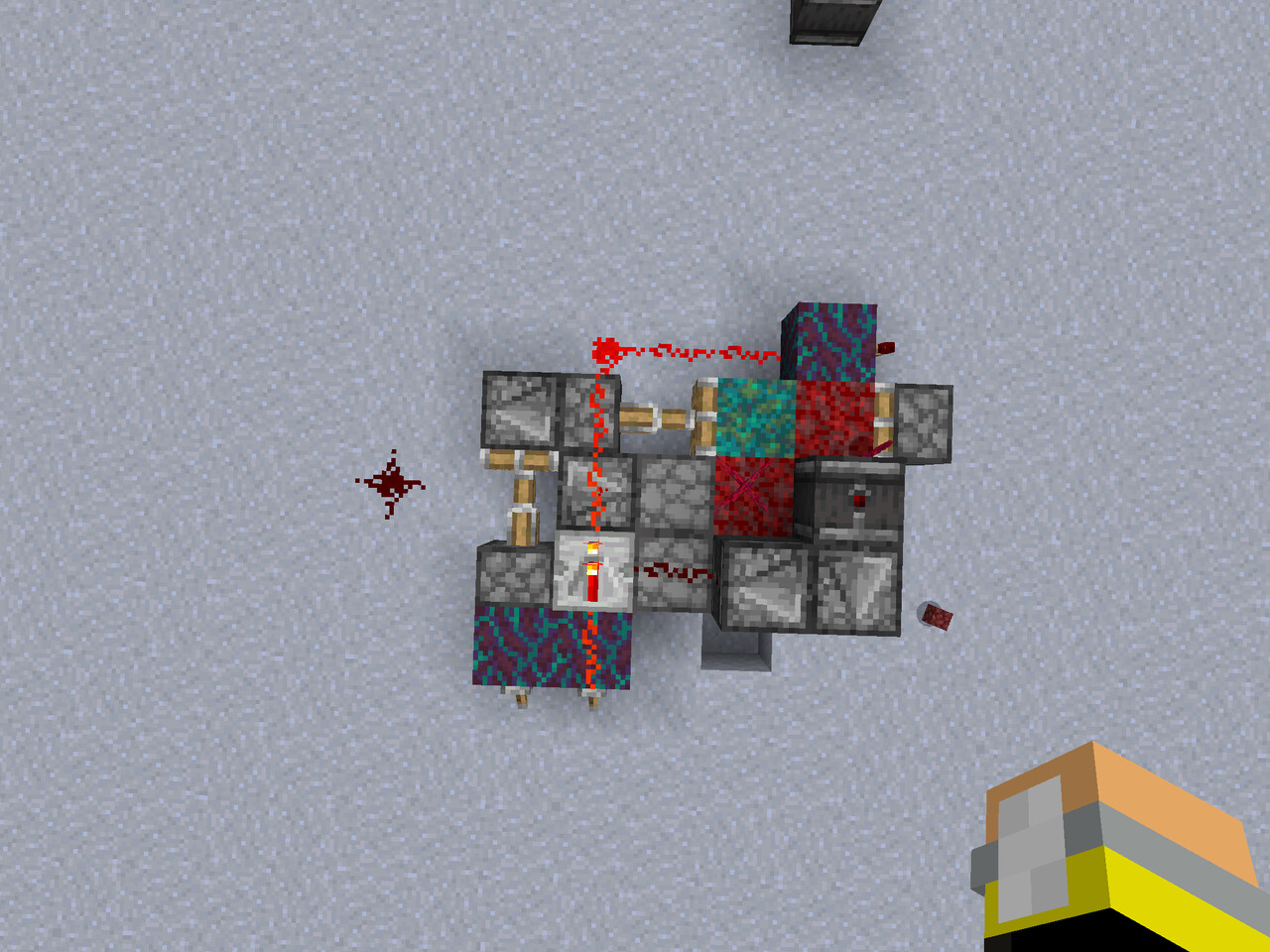 Nylium "farm" Minecraft Map