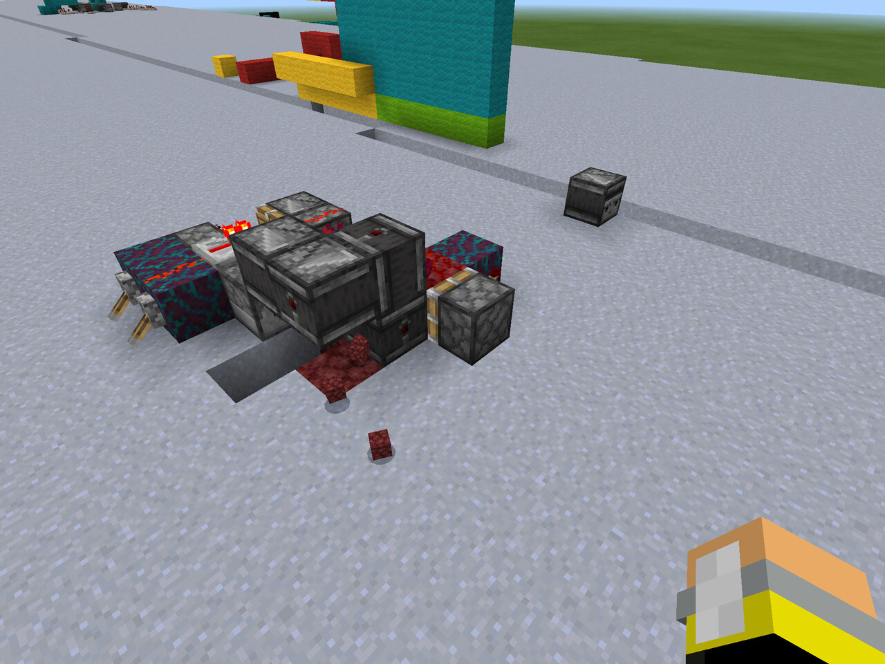 Nylium "farm" Minecraft Map