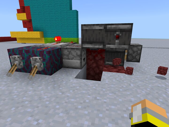 Nylium "farm" Minecraft Map