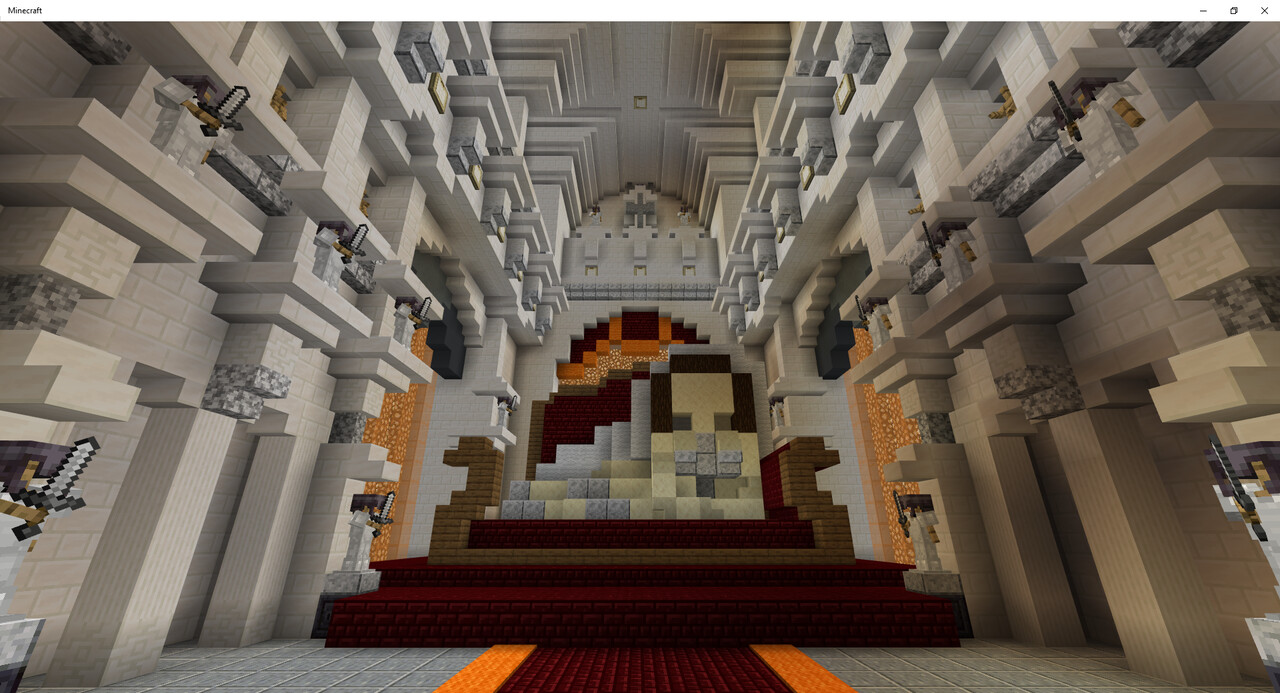 Dark Souls 1 Anor Londo and the Duke's Archives Minecraft Map