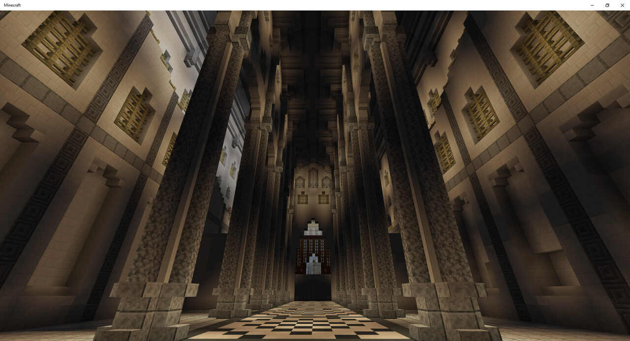 Dark Souls 1 Anor Londo and the Duke's Archives Minecraft Map