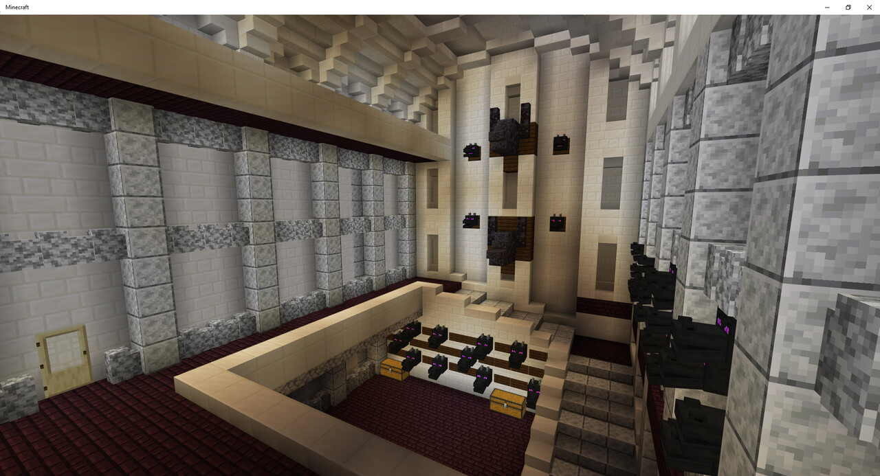 Dark Souls 1 Anor Londo and the Duke's Archives Minecraft Map