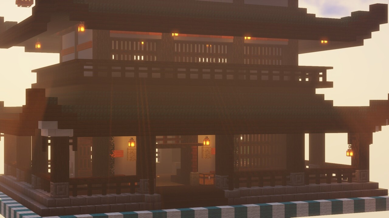 Japanese House Minecraft Map