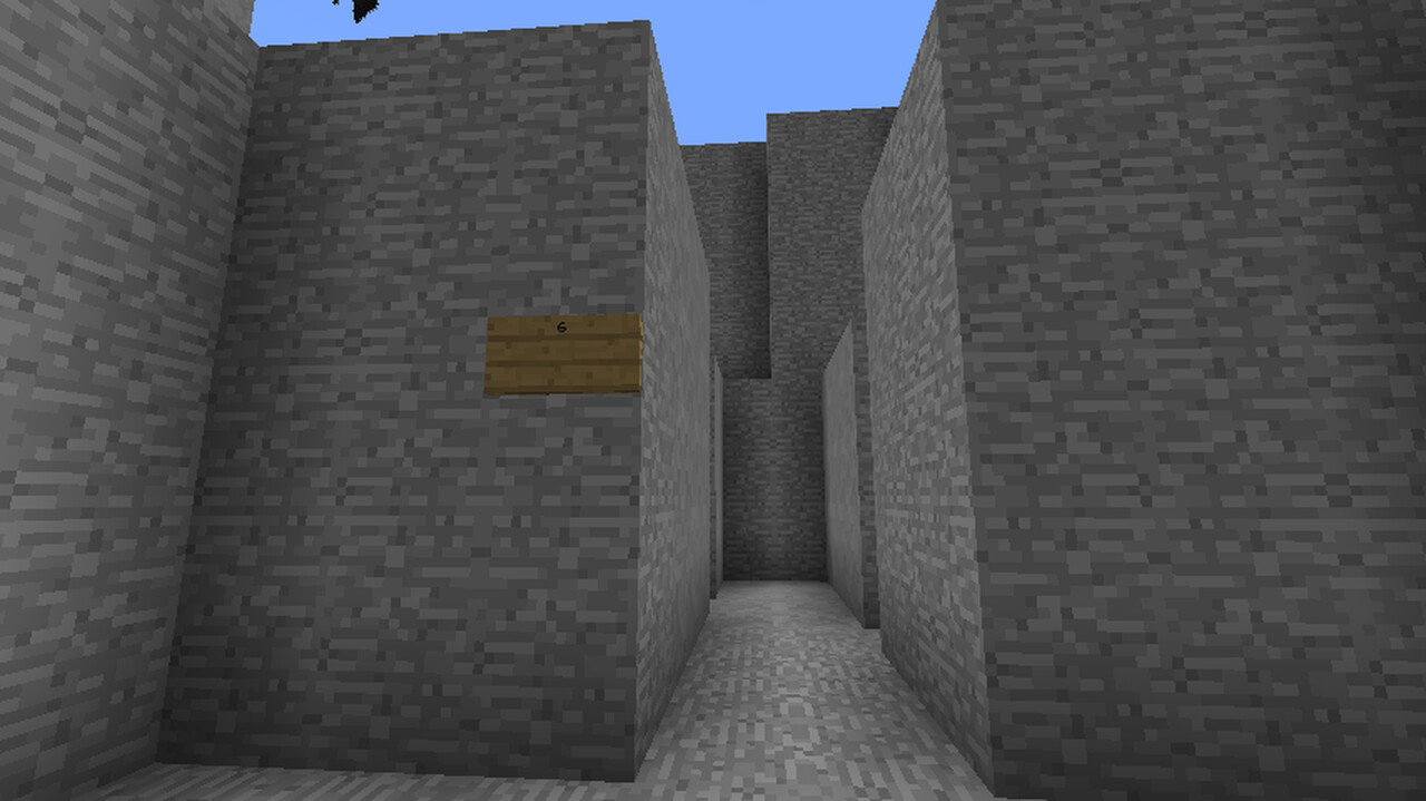 Micro Maze Runner Maze Minecraft Map