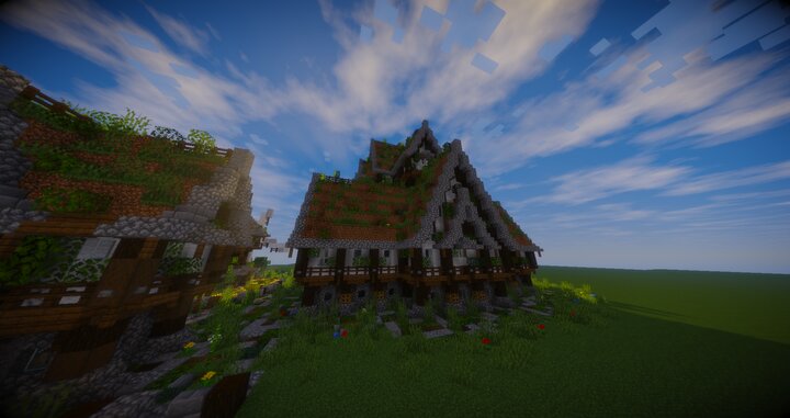 Steampunk Mansion [Schematic] Minecraft Map