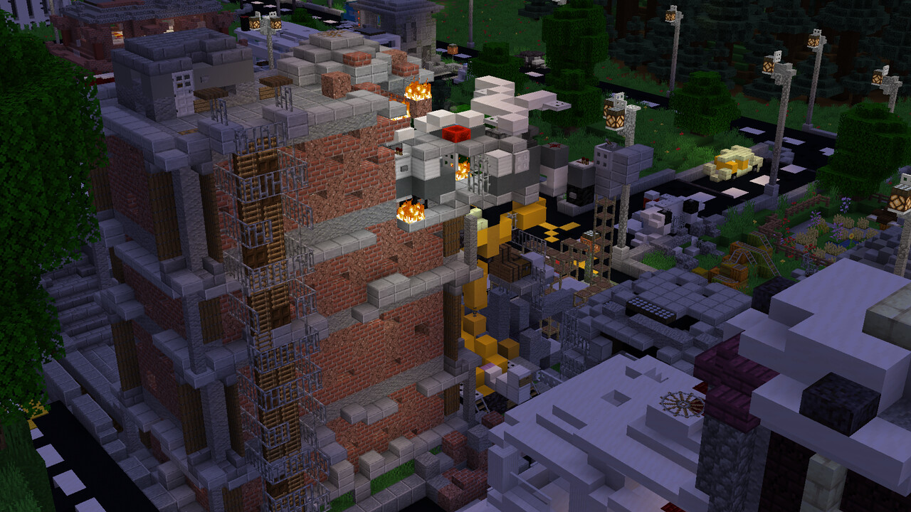 [Quarantine's Fate] Official (1.16.4+) Minecraft Survival Games Map 100 ...