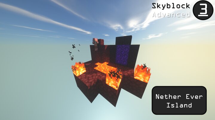 Skyblock Advanced 3 (Available) 1.16.4 :0 Minecraft Map