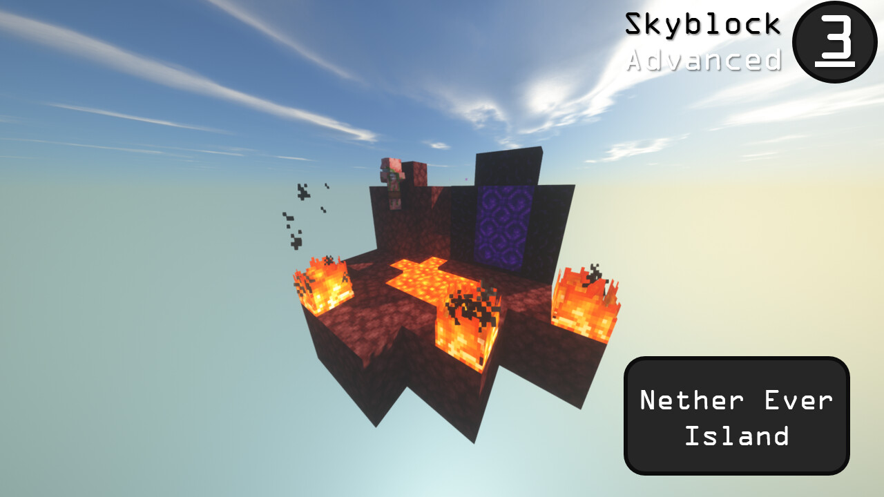 Skyblock Advanced 3 (Available) 1.16.4 :0 Minecraft Map