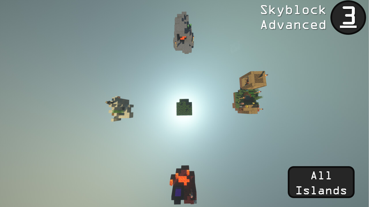 Skyblock Advanced 3 (Available) 1.16.4 :0 Minecraft Map