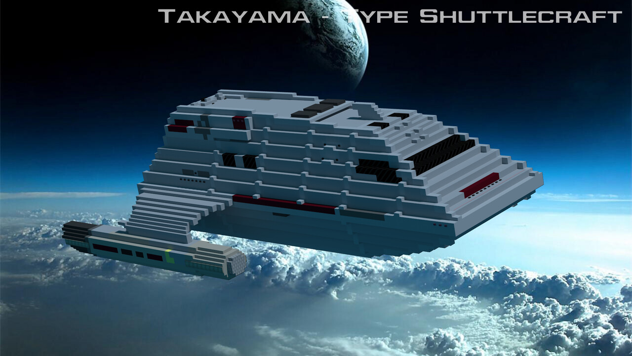 Star Trek: Takayama-Type Shuttlecraft Minecraft Map