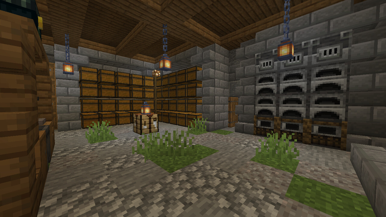Medieval Blacksmith House Minecraft Map