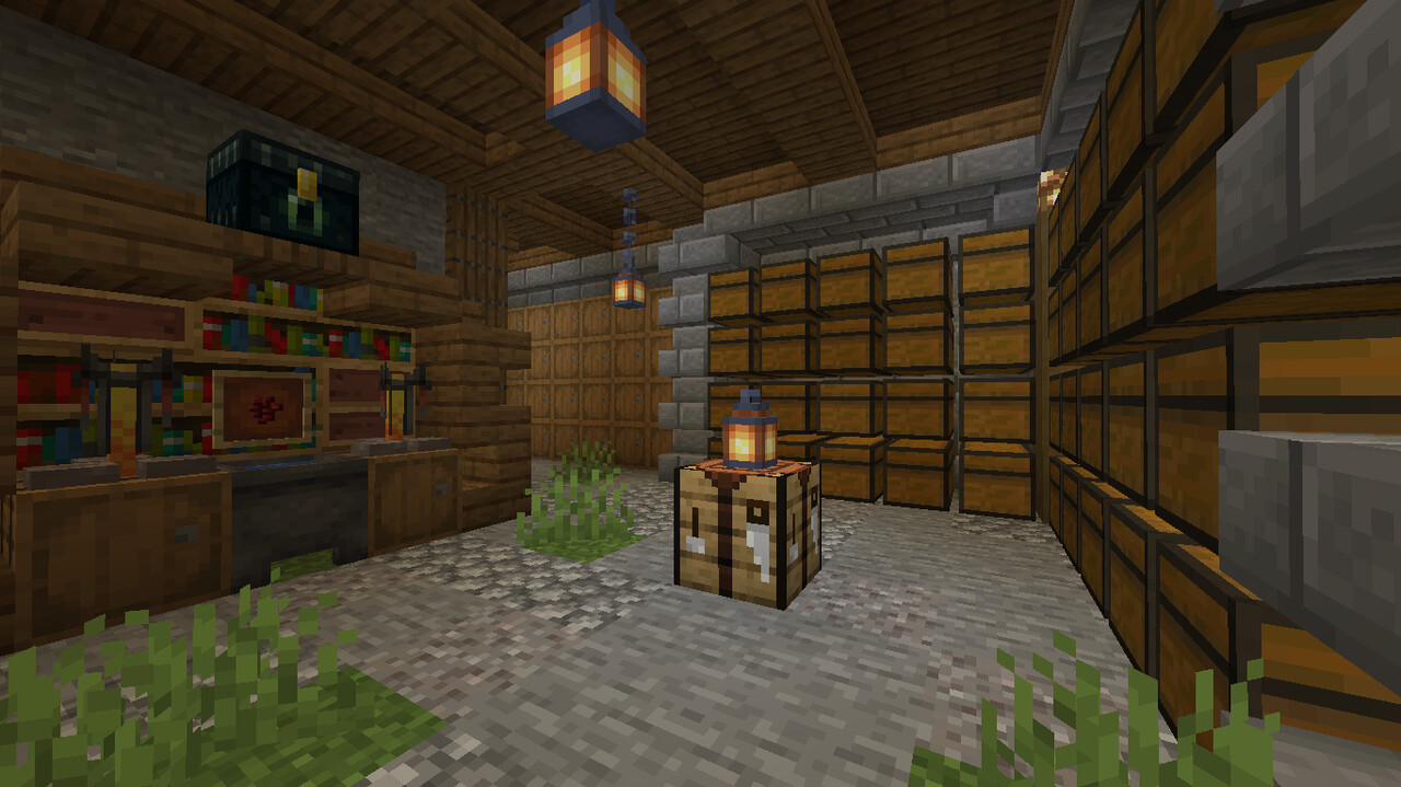 Medieval Blacksmith House Minecraft Map