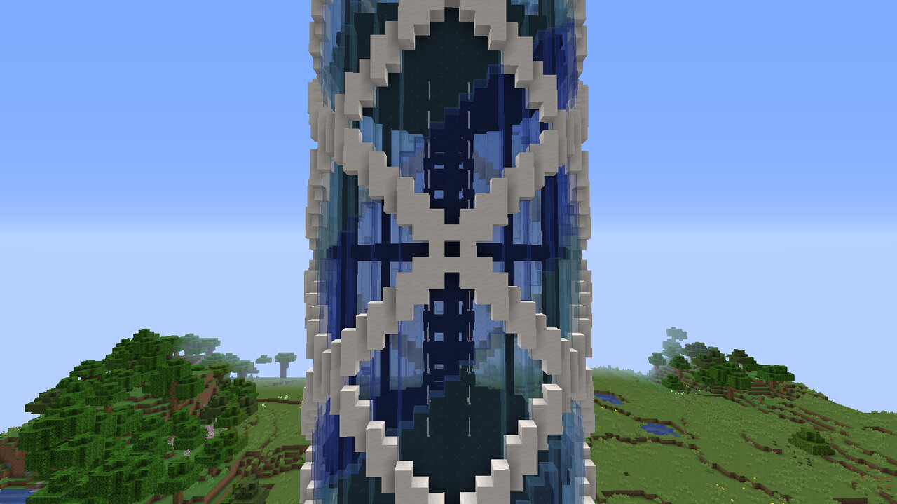 Futuristic tower Minecraft Map