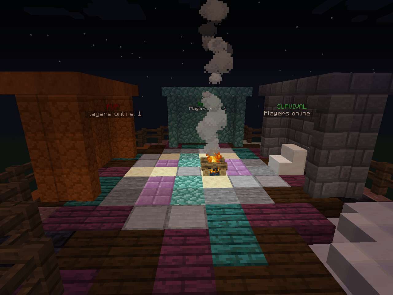 server spawn/hub/lobby Minecraft Map