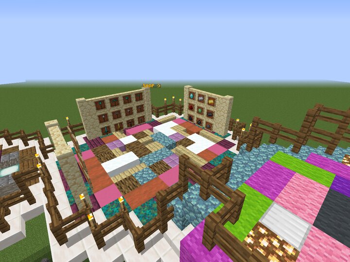 server spawn/hub/lobby Minecraft Map