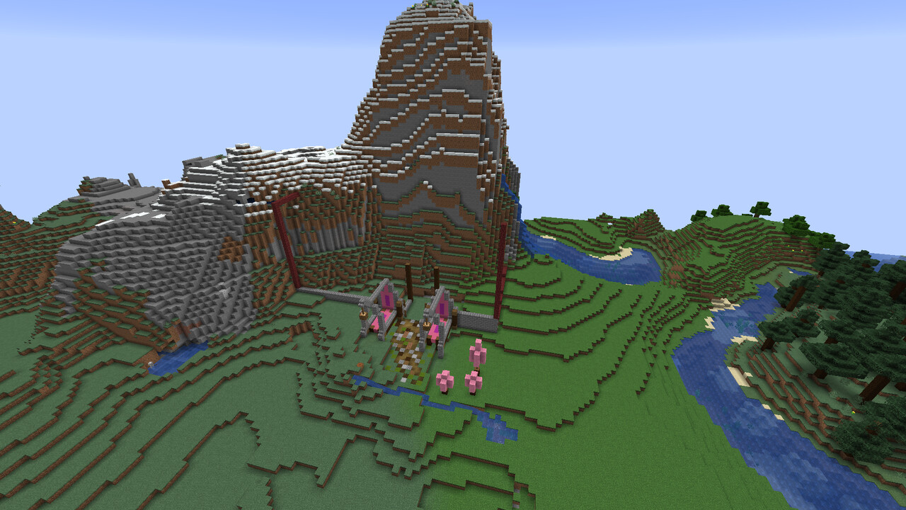 No_OLife Gaming World Build with Family Minecraft Map