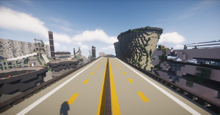 Abandoned Industrial Area Minecraft Map