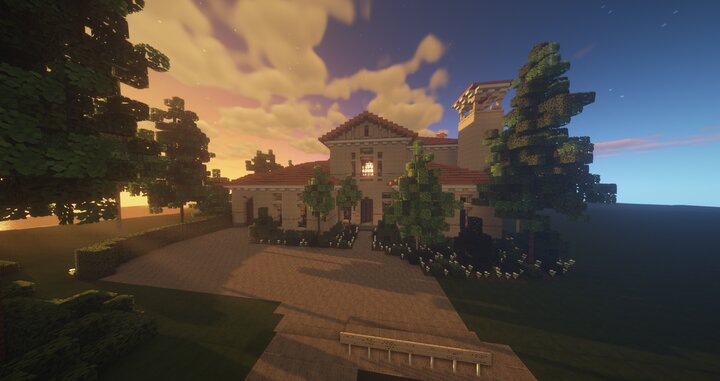 Mediterranean Home Minecraft Map