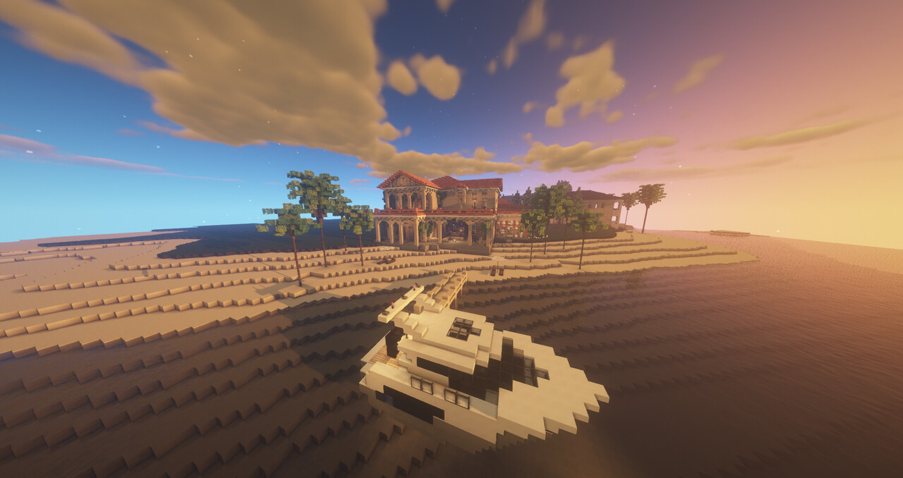 Mediterranean Home Minecraft Map