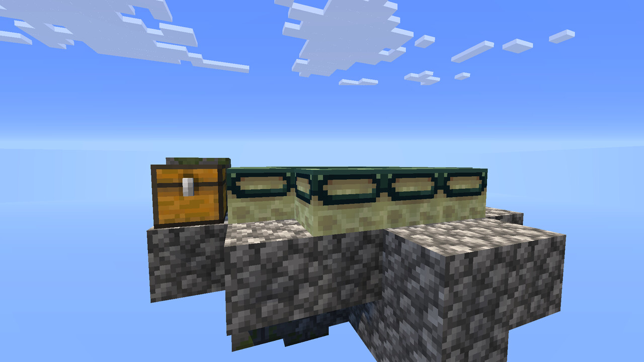 Skyblock, But You Can Beat The Game Minecraft Map