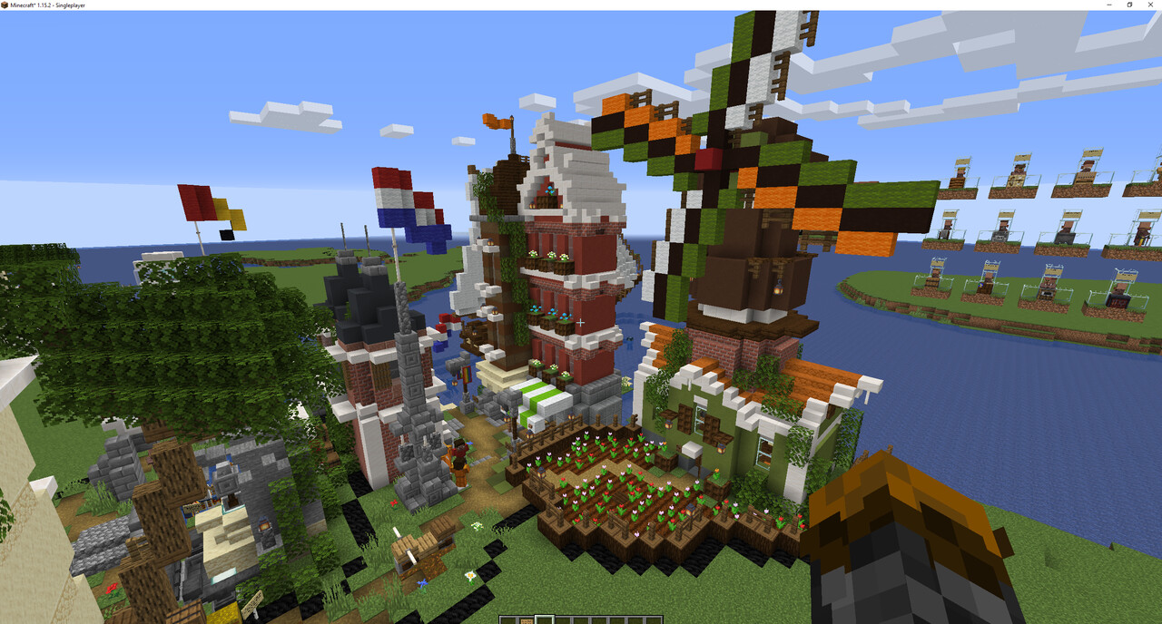 Netherlands style build Minecraft Map