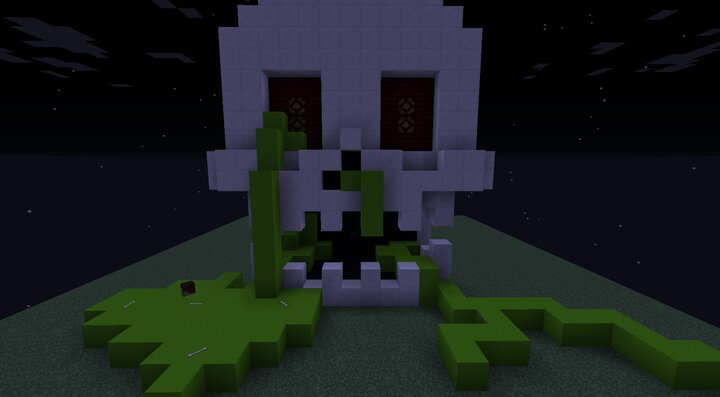 Buildtober 1st 2020 Skull Build Minecraft Map